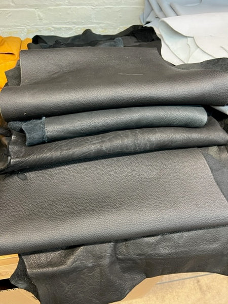 Black Buffalo hide (Bison) Polished Leather – Bill Worb Furs Inc.