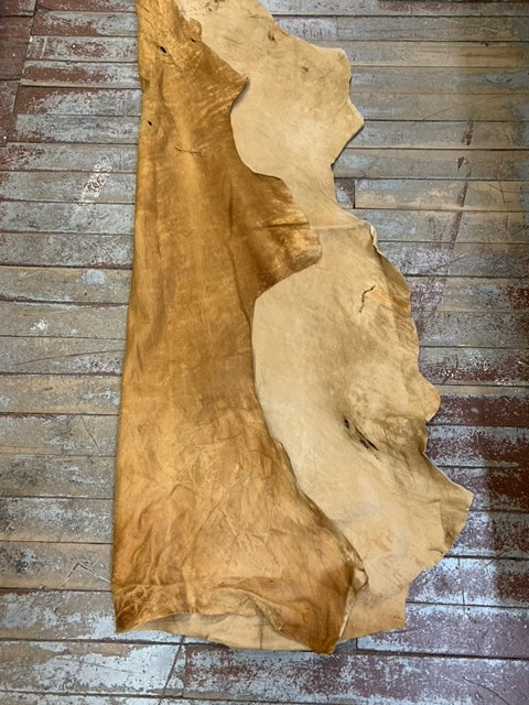 ONE HIDE ONLY! Brain smoked Deer Leather – Bill Worb Furs Inc.