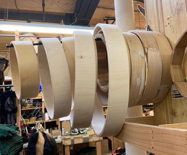 White Cedar Wood Drum Frames – Bill Worb Furs Inc.