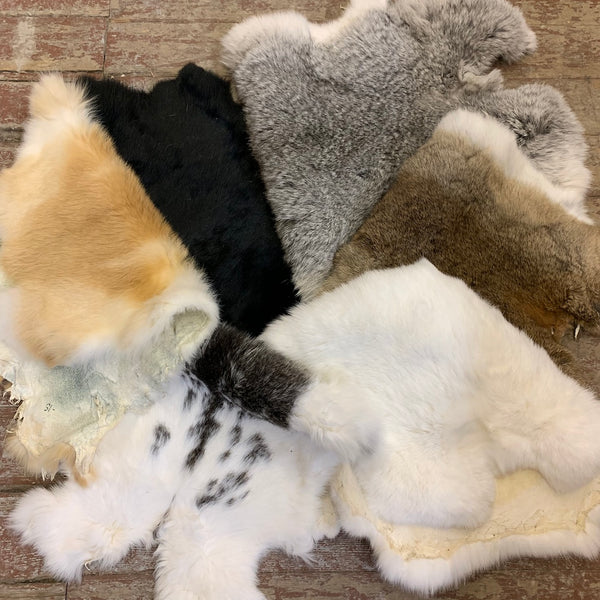 rabbit pelts