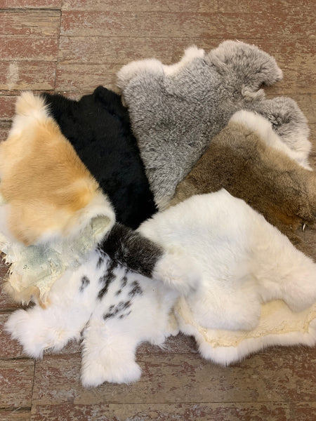 Rabbit Fur Pelts – Bill Worb Furs Inc.